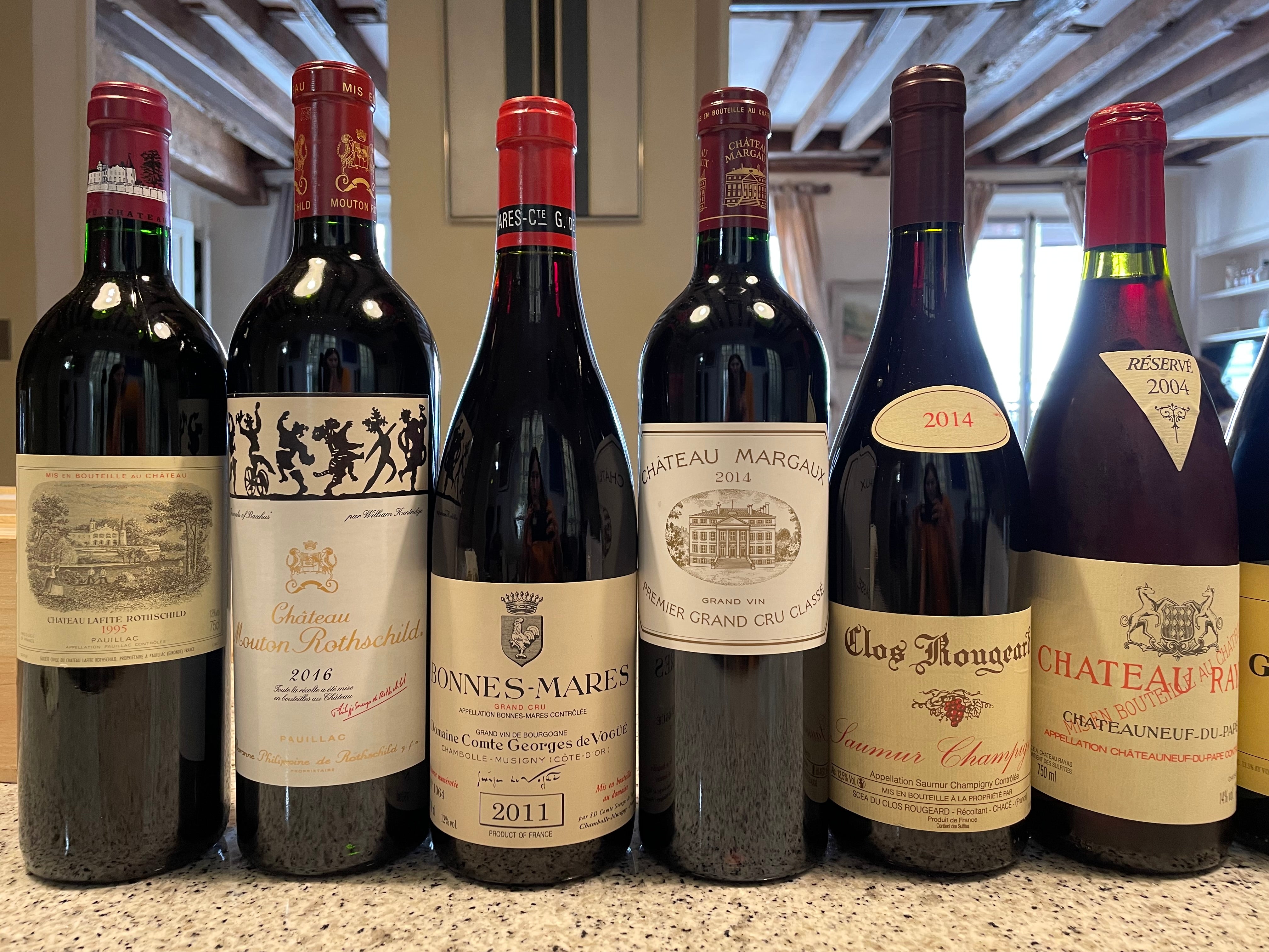W.S. : " When tasting multiple vintages of the same wine, is there a p-EN